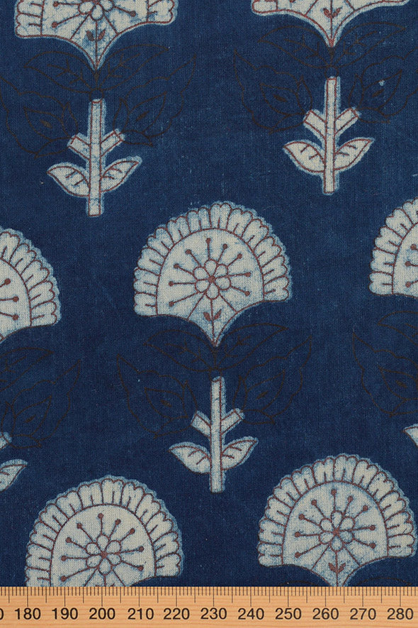 SP 1353 Blue spades – Woven Stories